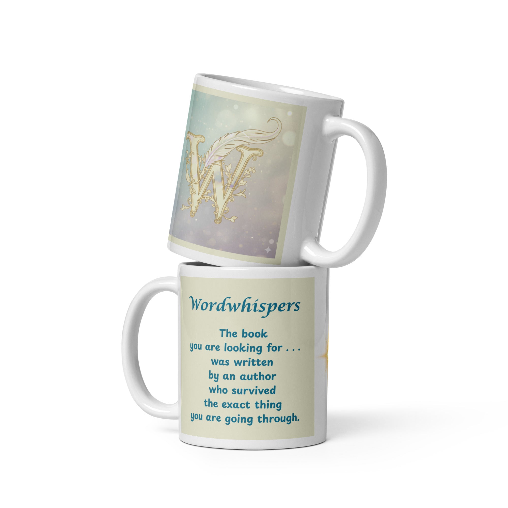 Writer Mug - Chapter 01 The Book (White) – Doris Writes Wordwhispers, LLC